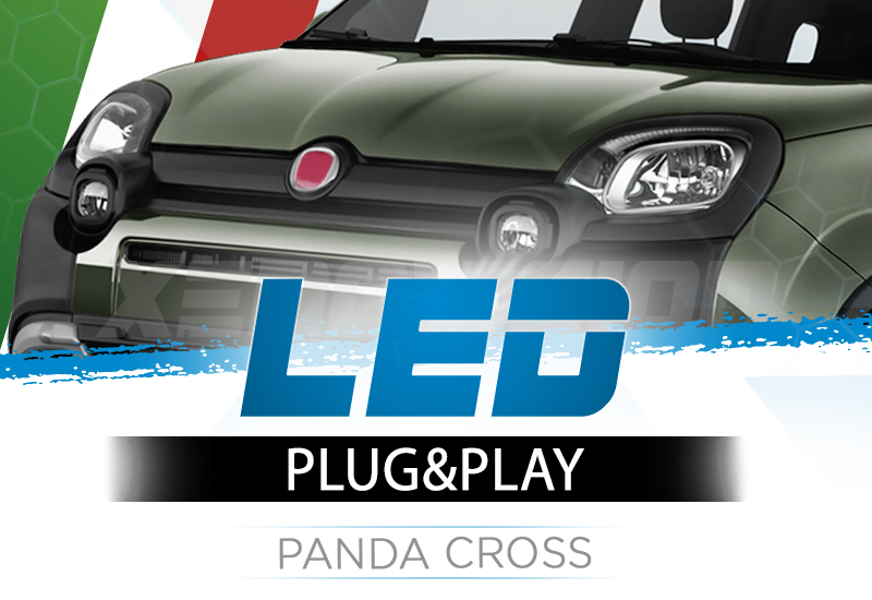Kit LED Panda Cross Anabbaglianti Abbaglianti